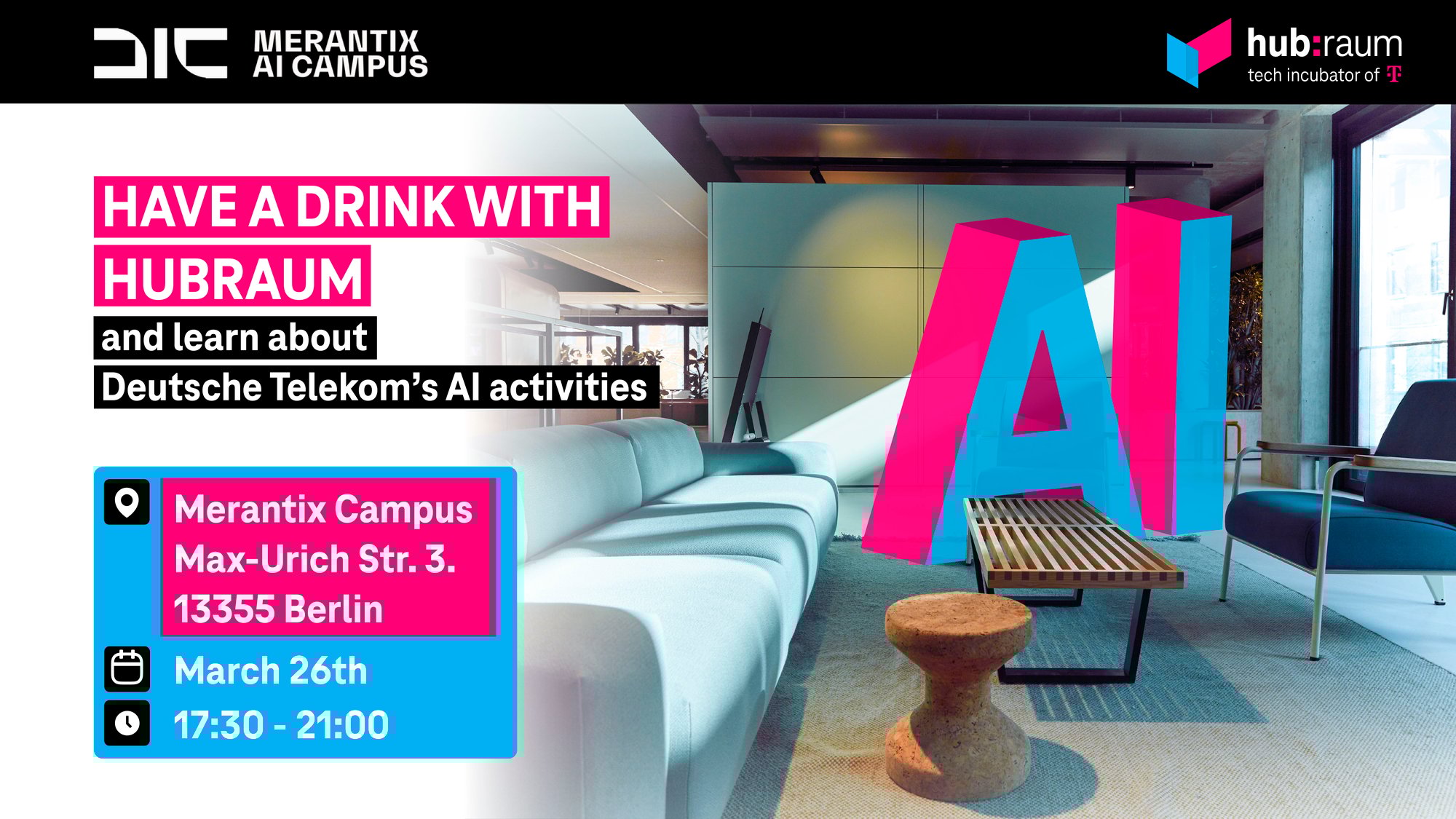 Merantix x hubraum Gettogether Vol. 1